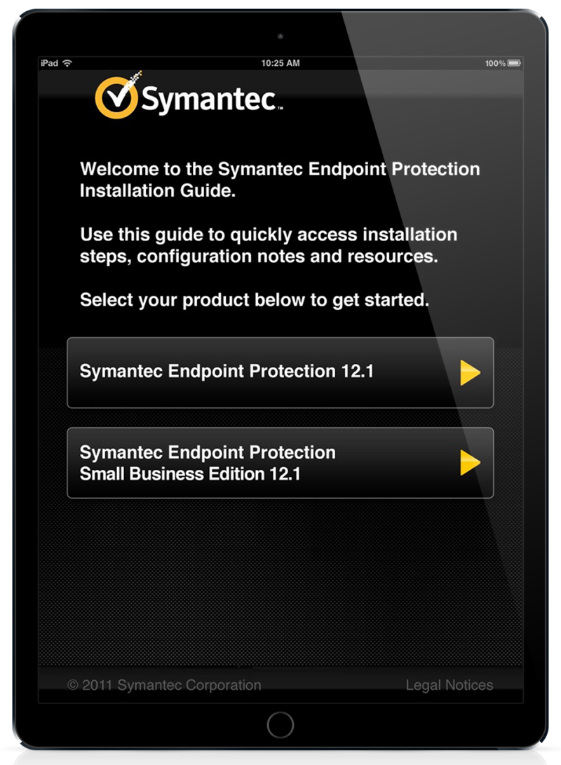 Symantec App – Digitec Interactive