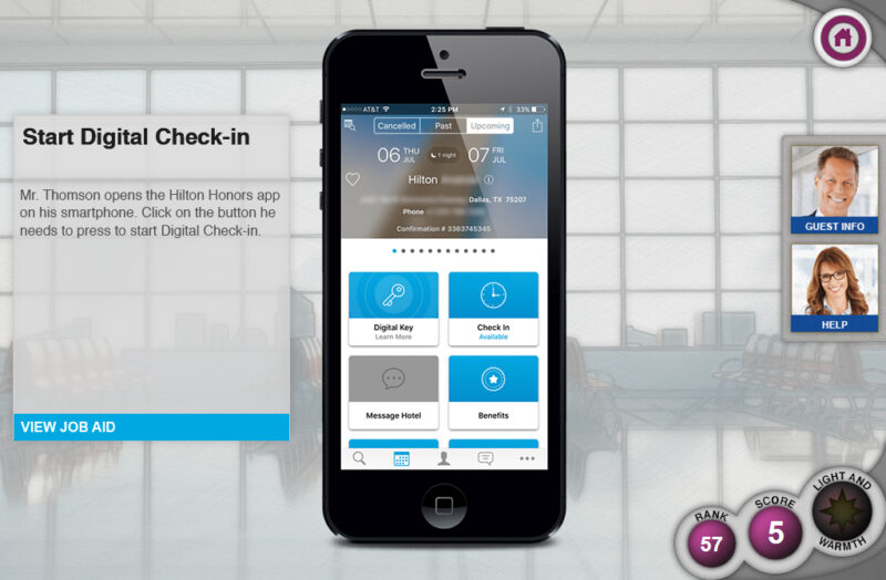 Hilton Digital Key – Digitec Interactive